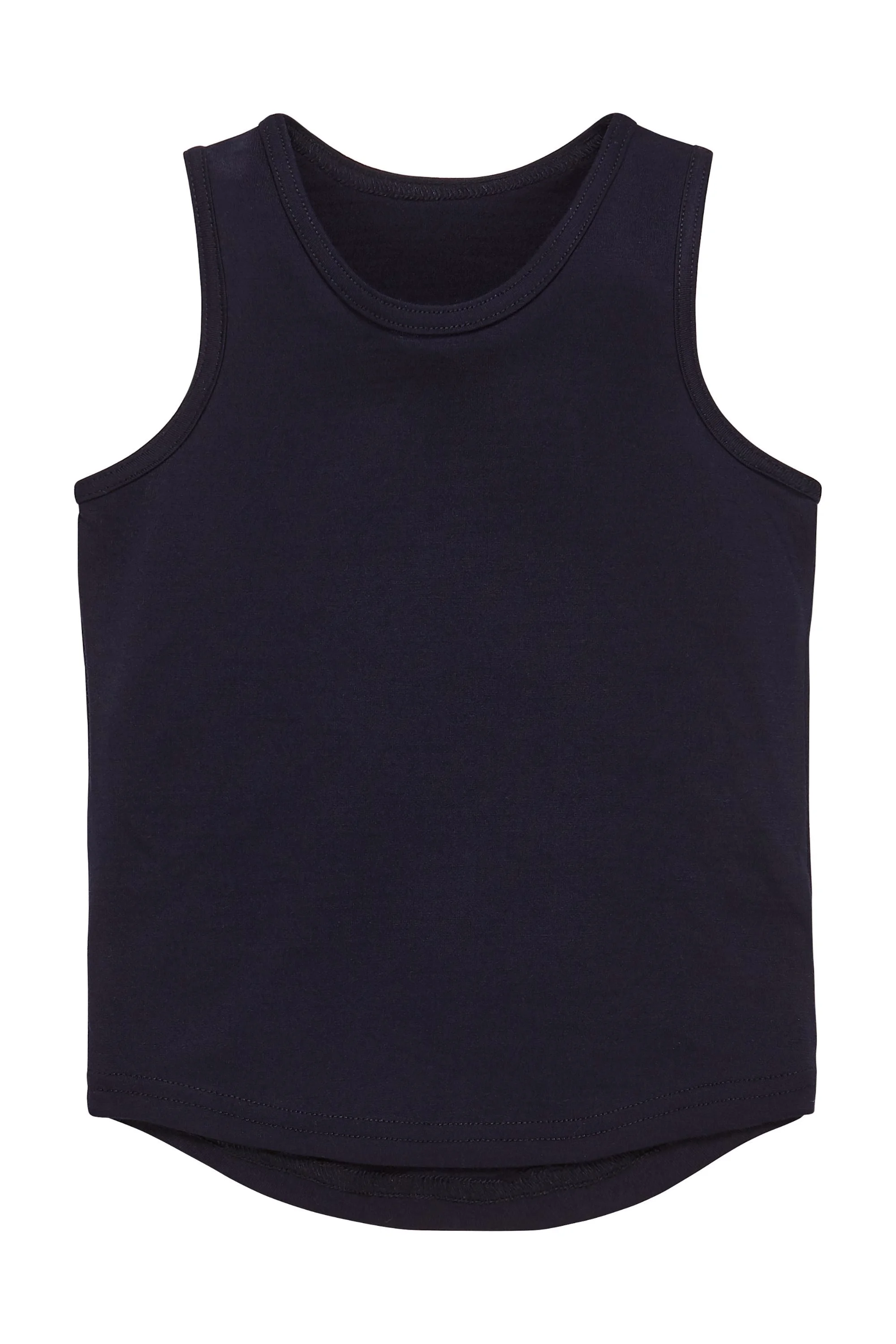 Merino Tank, Midnight Blue - Borderfree