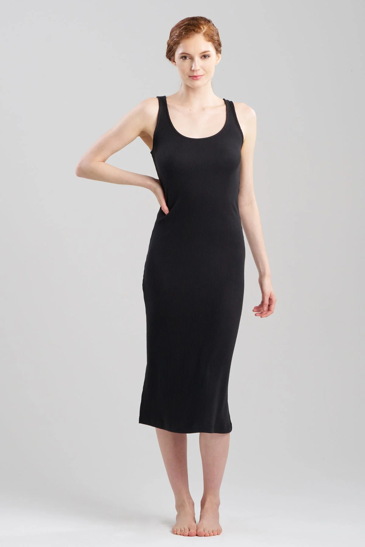 Eden Rib Knit Dream Slip Dress - Borderfree