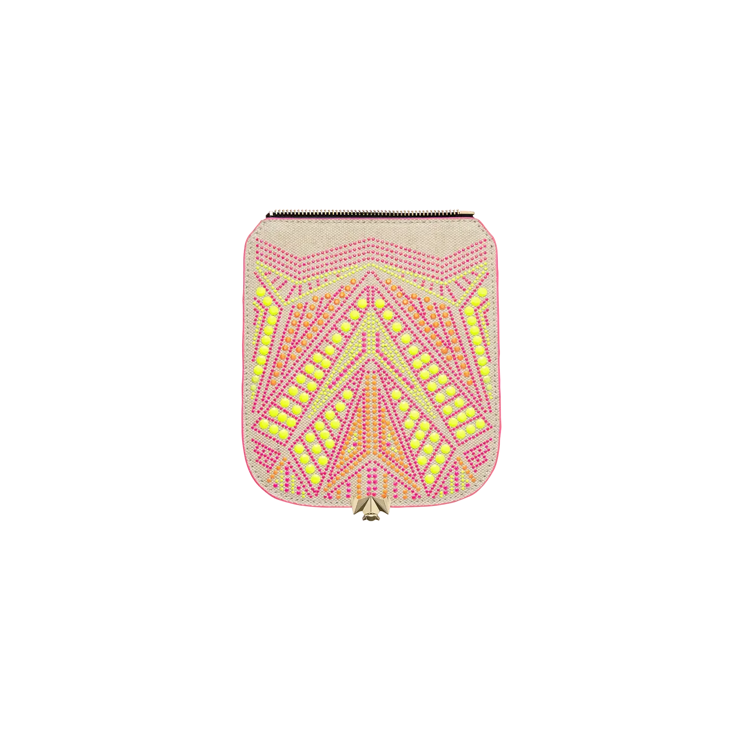 Wechselklappe - Mini Neon Vibes - beige - Borderfree