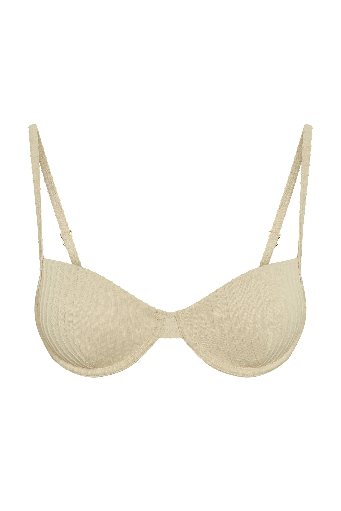Capri Top - Vanilla Matte Rib - Borderfree
