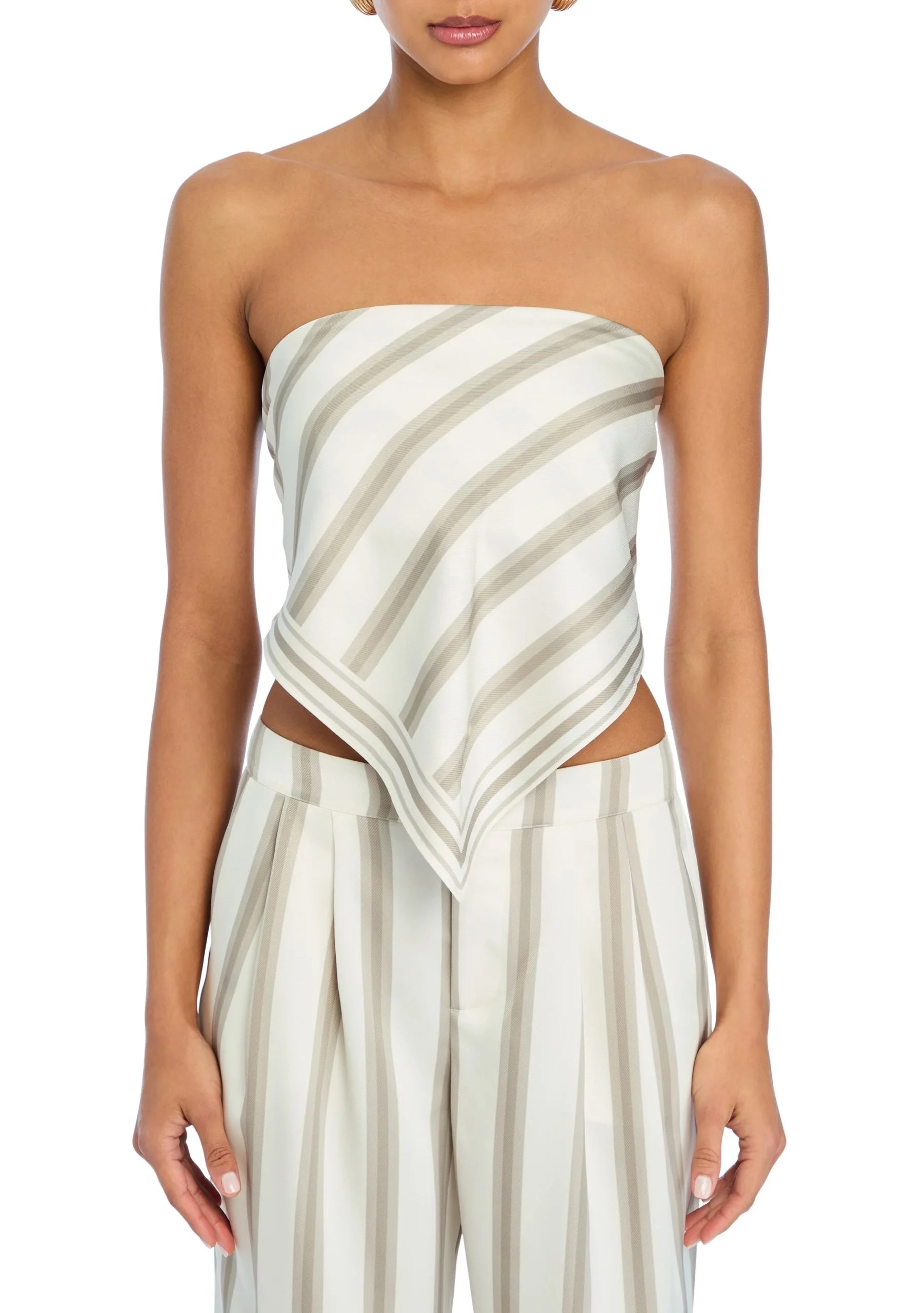 Hark Satin Top - Borderfree