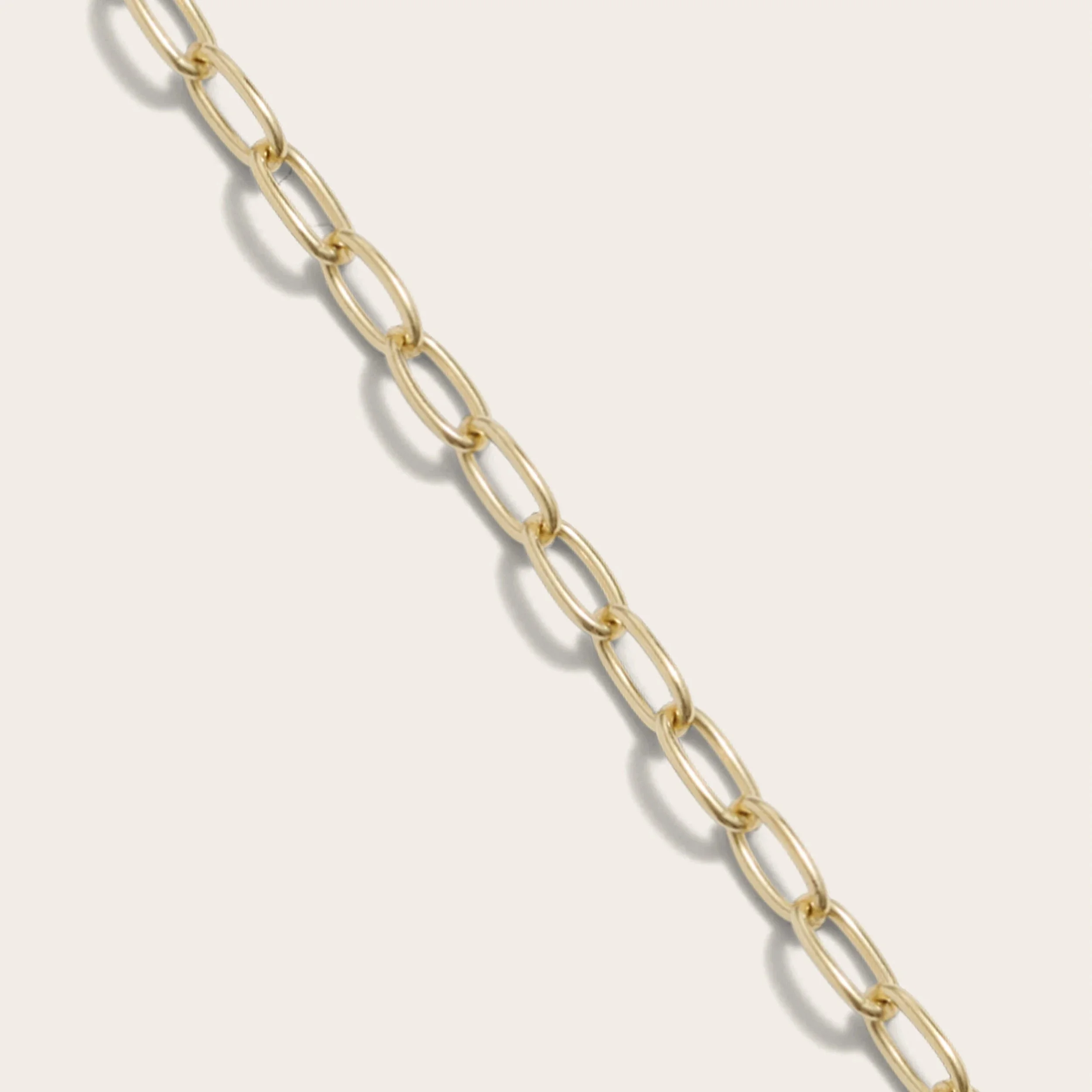 Mini Paperclip Chain Necklace - Borderfree