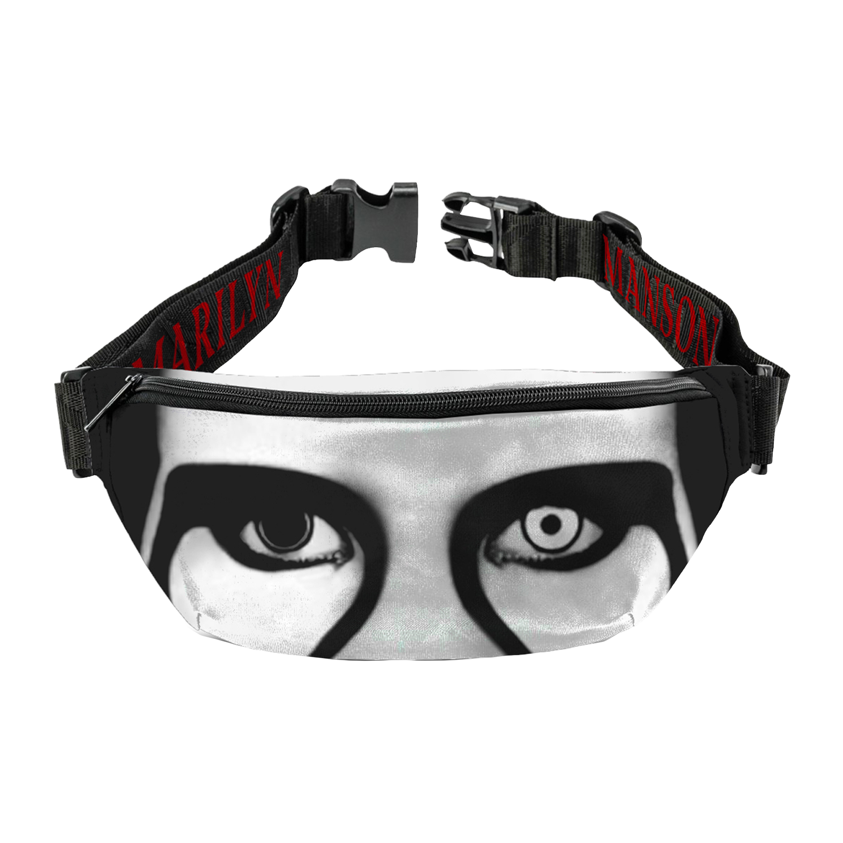 Rocksax Marilyn Manson Bum Bag (Fanny Pack) - Red Lips - Borderfree