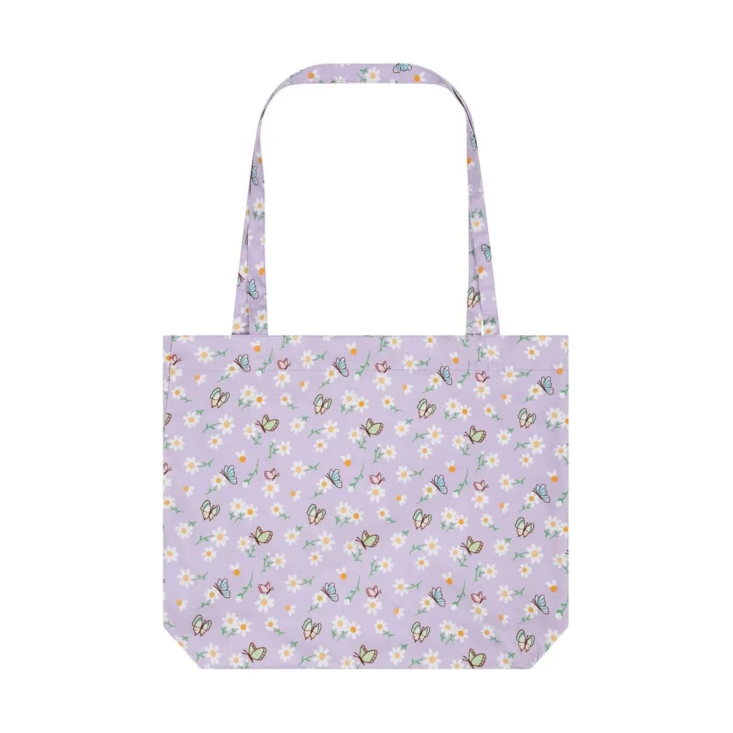 Tote Bag - Butterfly Daisy - Borderfree