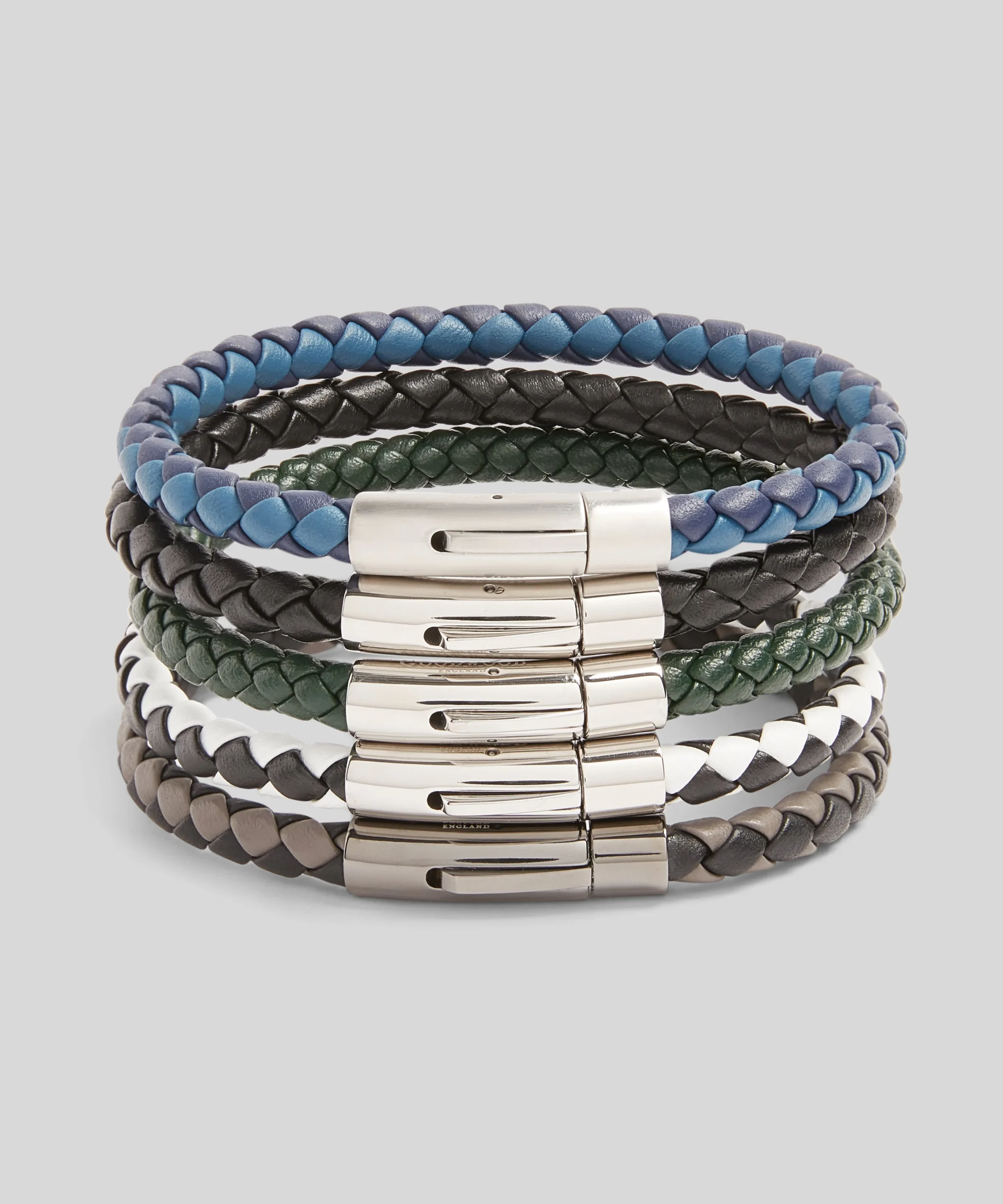 Goodwood Leather Bracelet - Borderfree