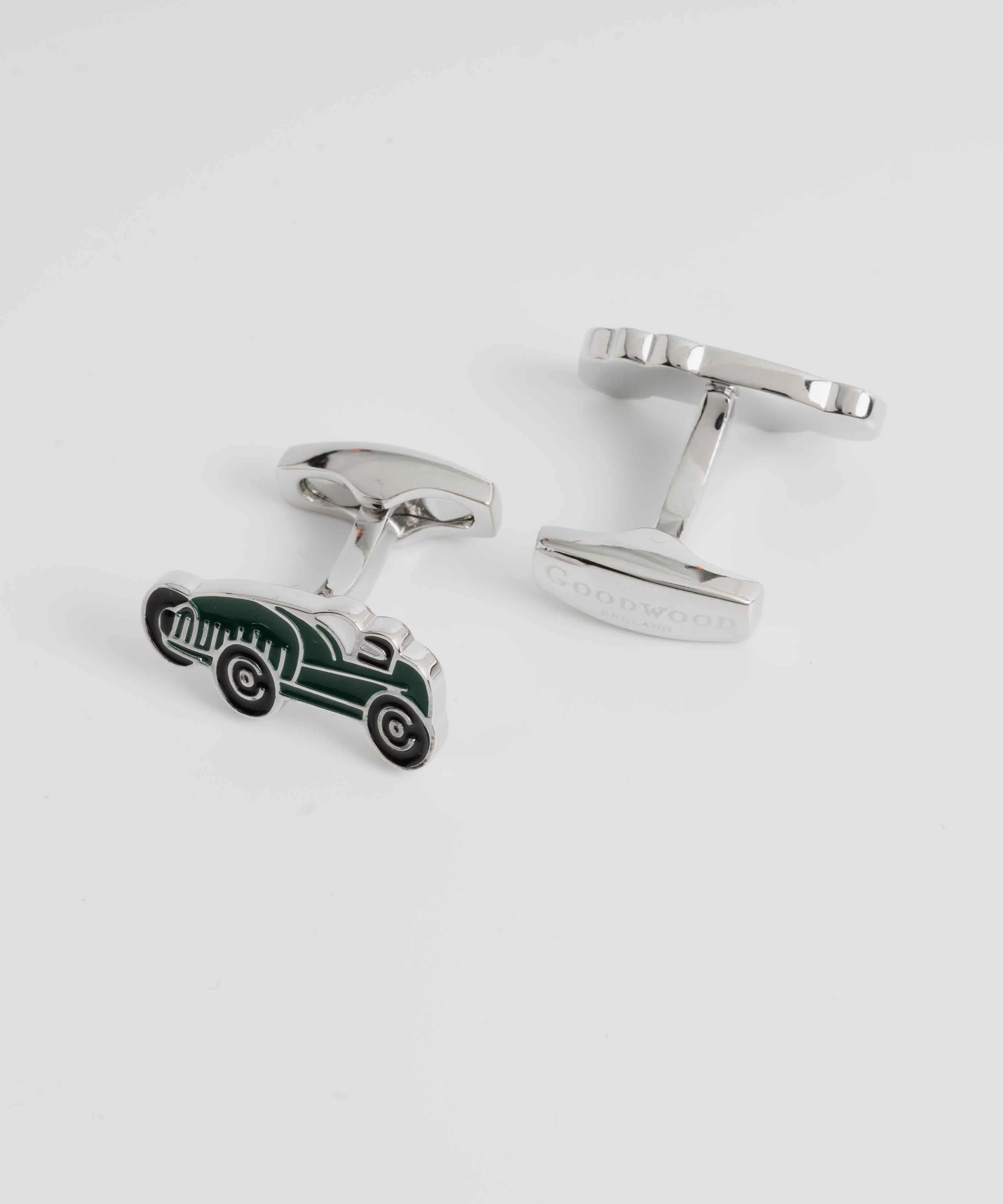 Goodwood Cartoon Car Cufflinks - Borderfree