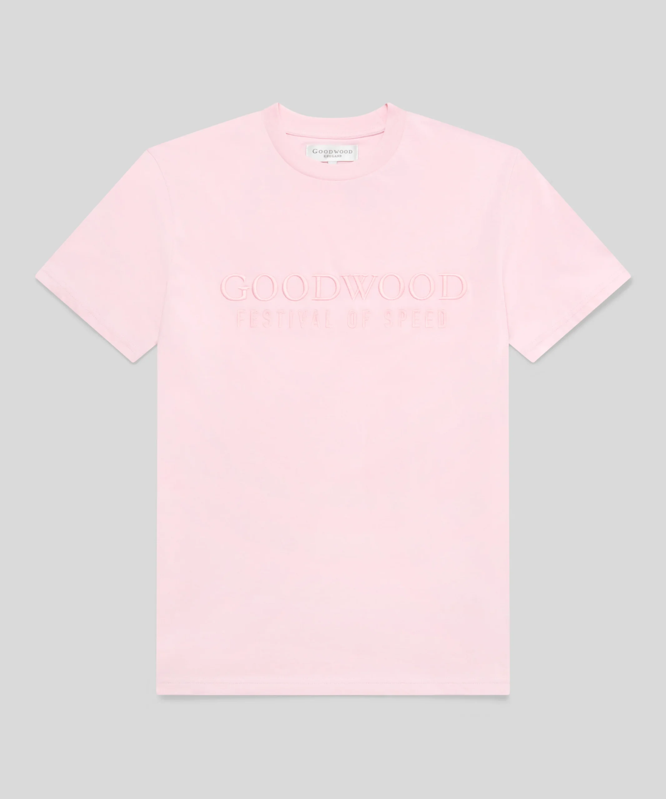 Goodwood Festival of Speed Classic Embroidery T-Shirt - Borderfree