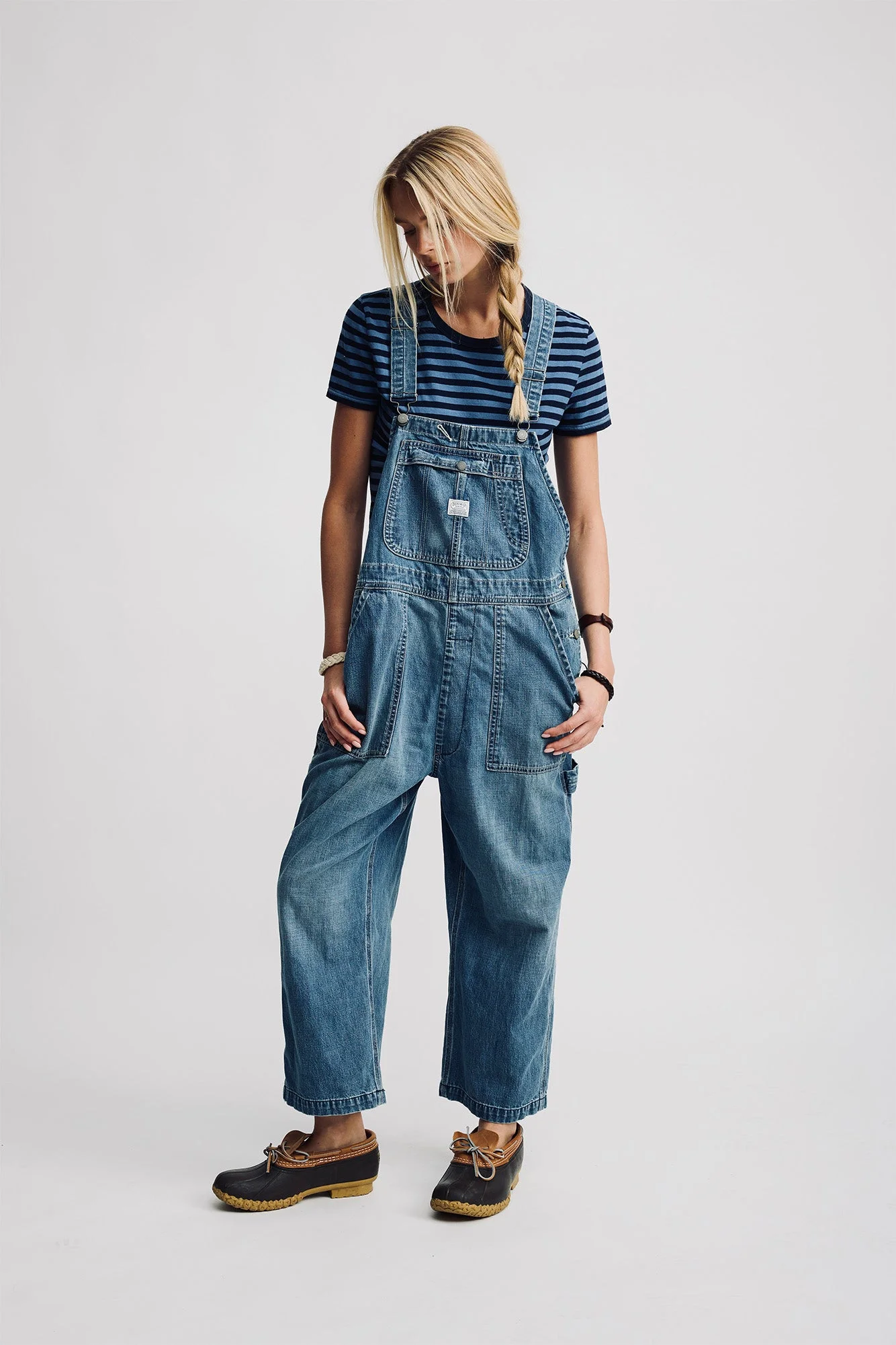 Relaxed Overall - Galton Indigo - Borderfree