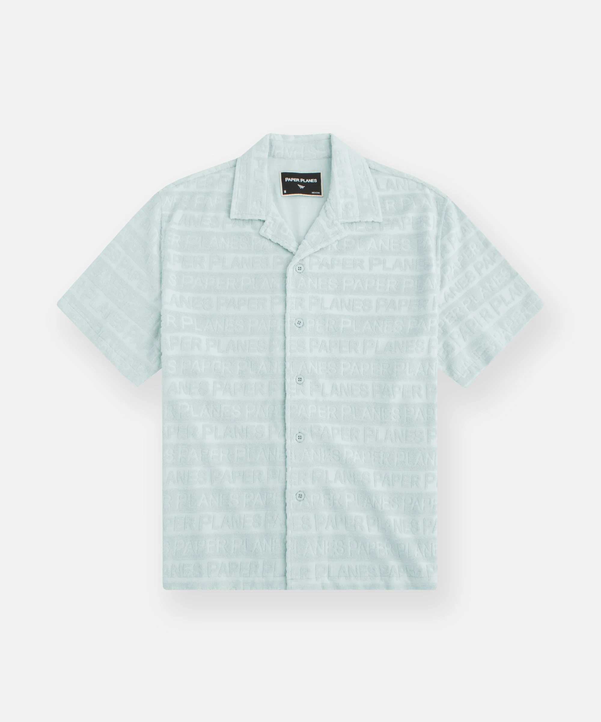 Beachfront Terry Cloth Button Down - Borderfree