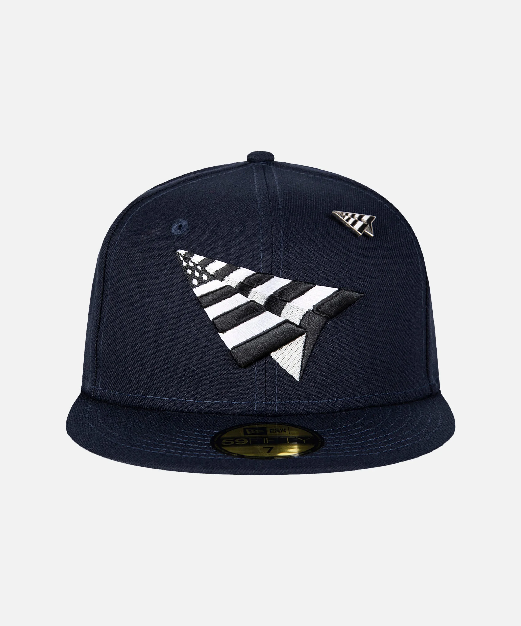 Navy Boy Crown Fitted Hat - Borderfree