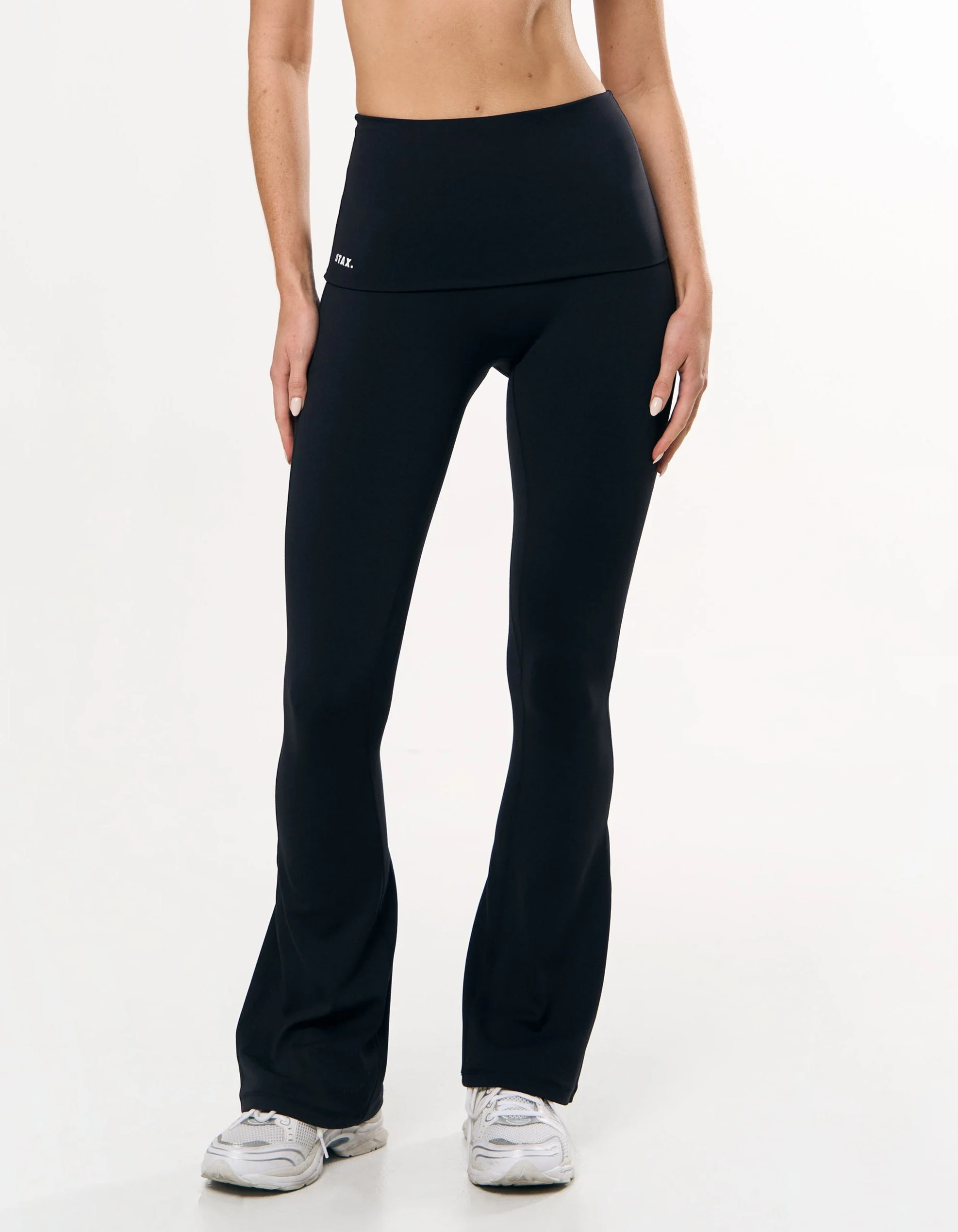 Fold Over Flares Airlyte - Black - Borderfree