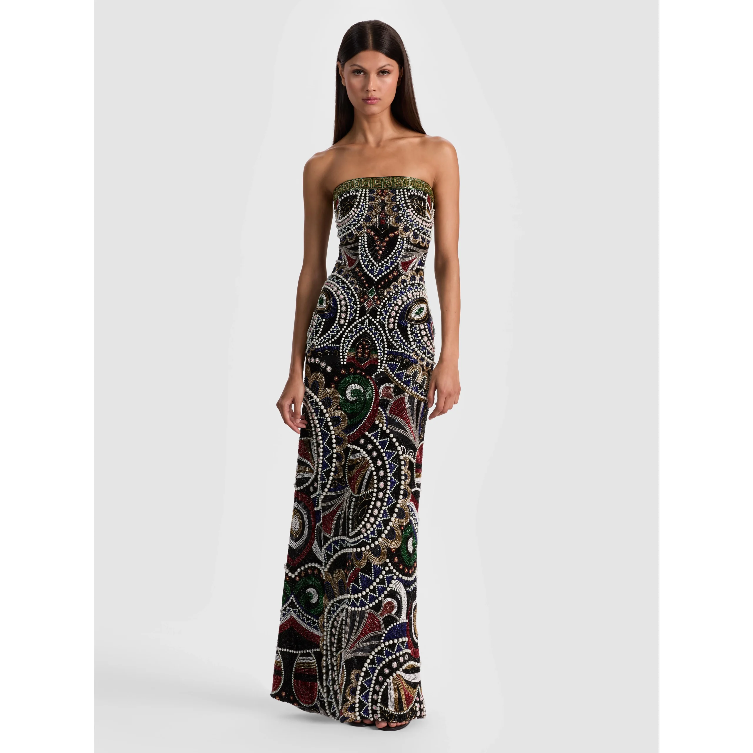 DELORA BEADED GOWN - Borderfree