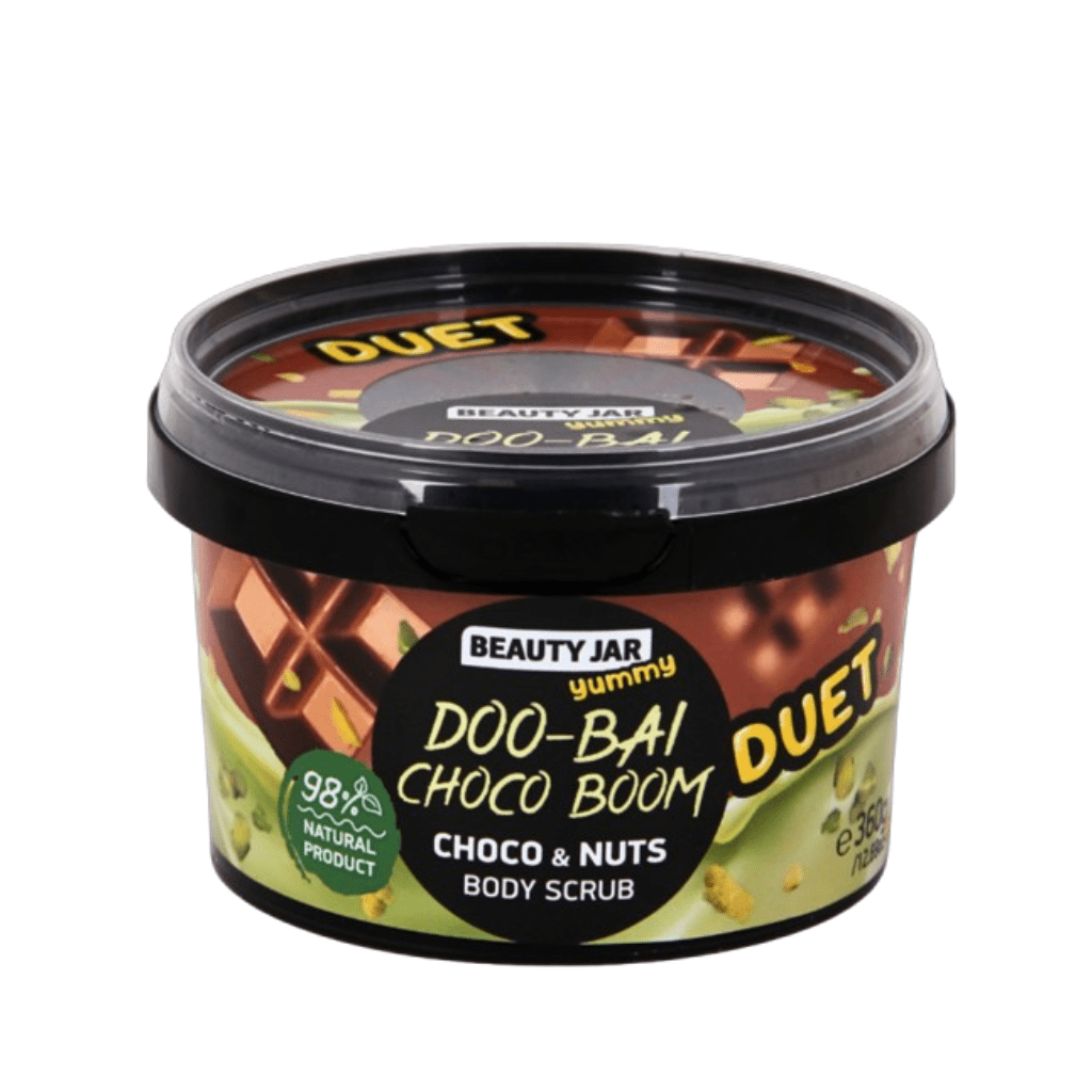 Doo-Bai Choco Boom Nourishing Body Scrub - Borderfree