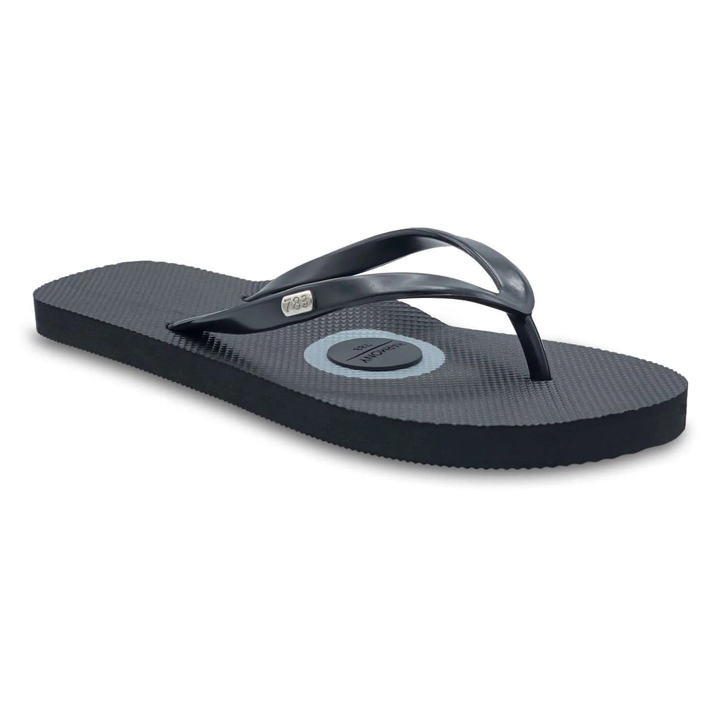 Women's Plug Flip Flop • Black - Borderfree