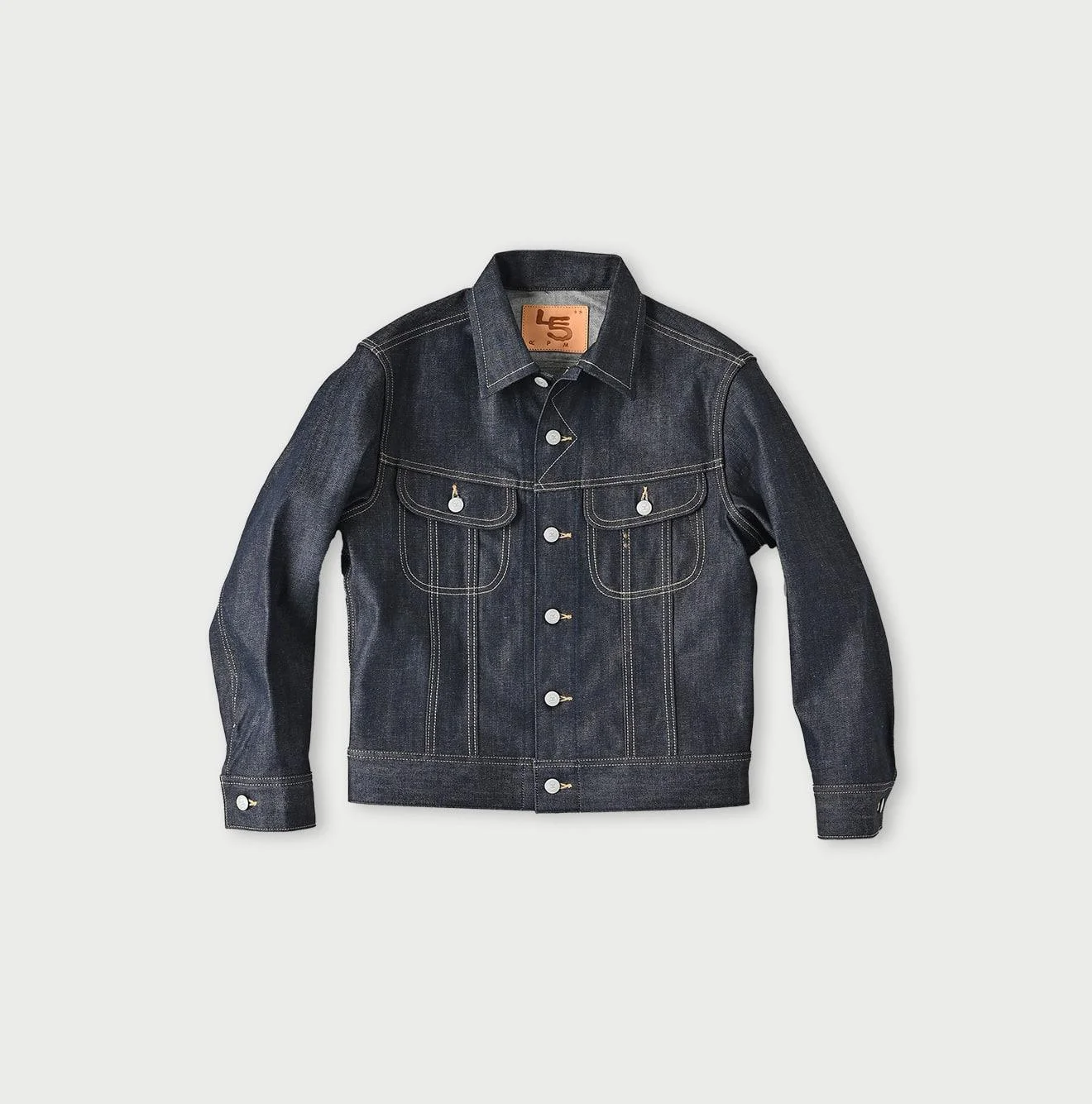 Rye Mugi Denim 908 Hikohime Jacket Raw (Size 3) - Borderfree