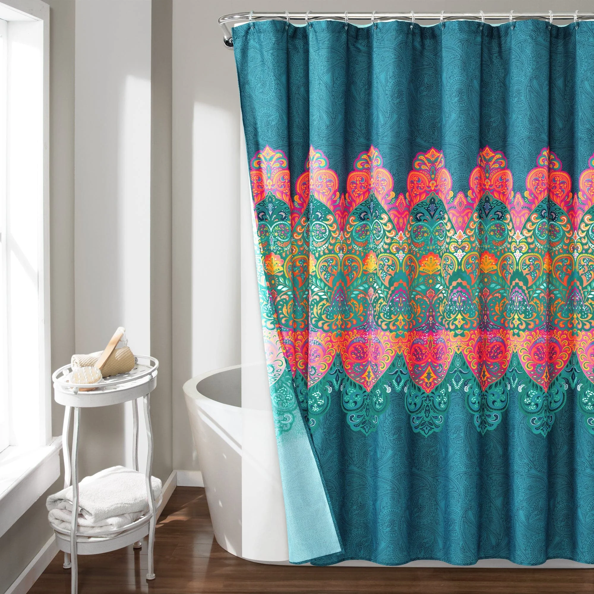 Inspiring Boho Chic Shower Curtain Pictures
