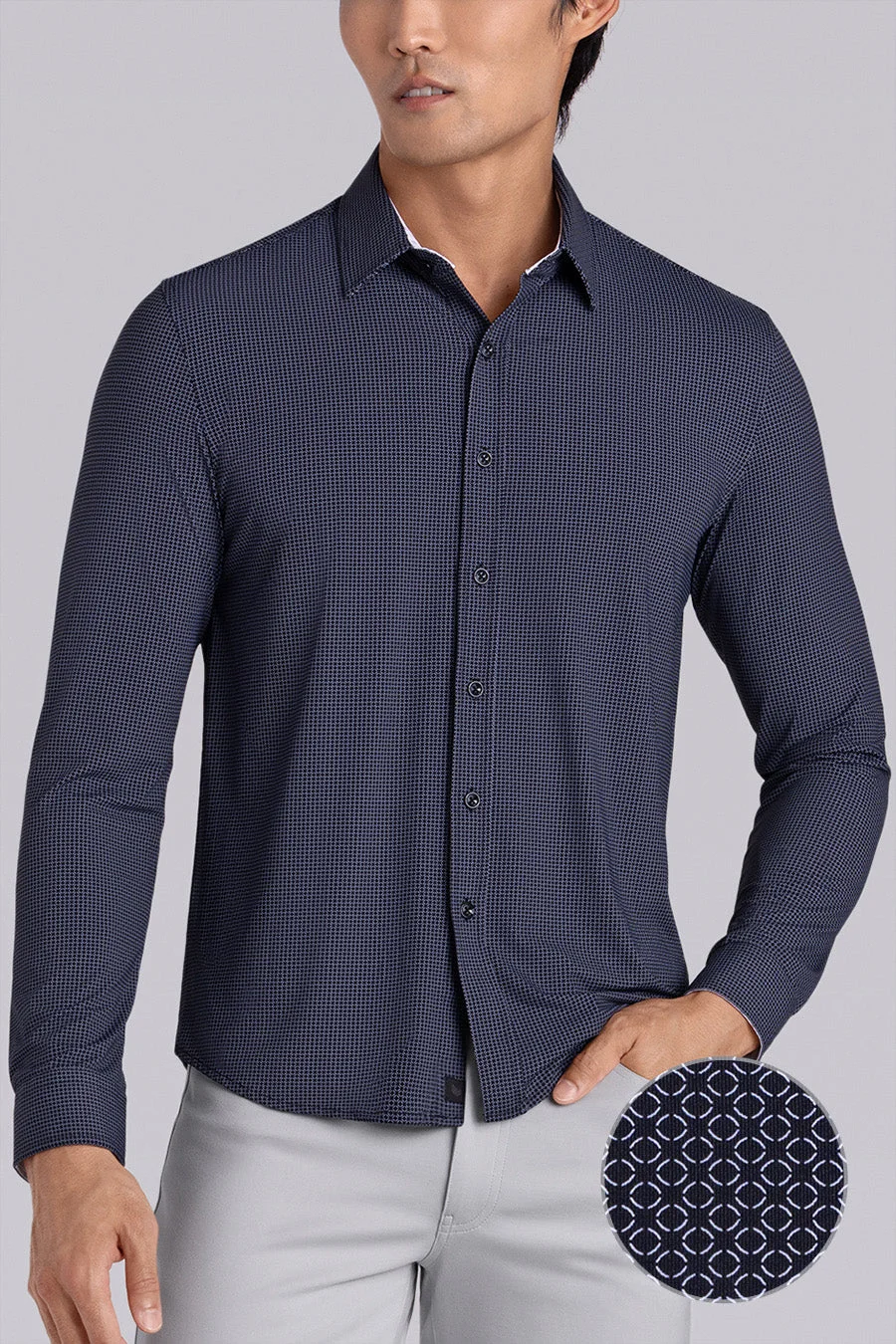 Captivate In Dark Navy - Borderfree