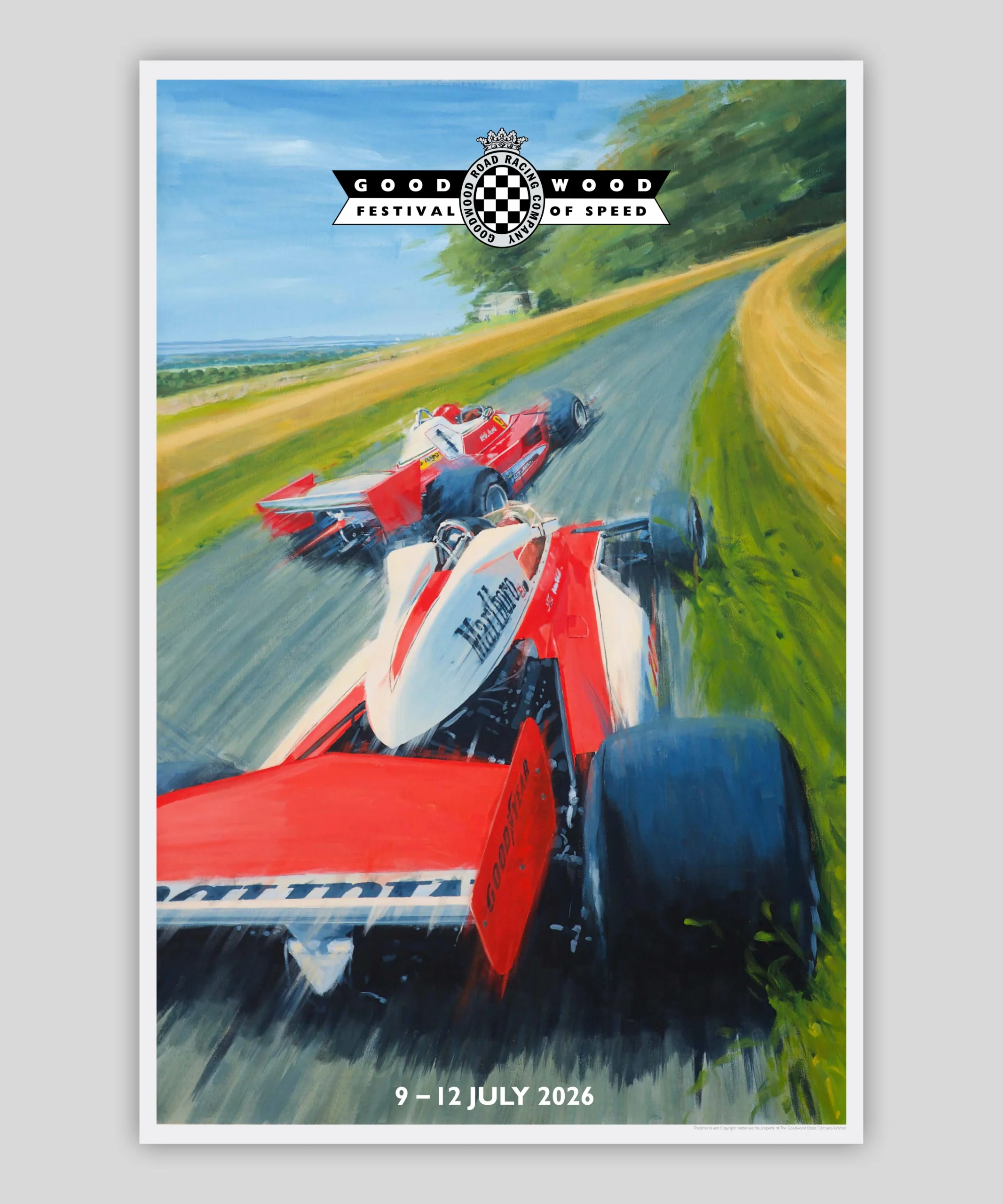Goodwood Festival of Speed 2026 Poster - Borderfree