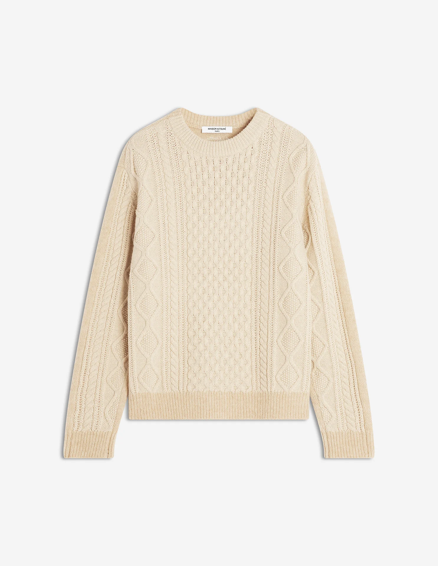 ALPACA CABLE KNIT JUMPER - Borderfree