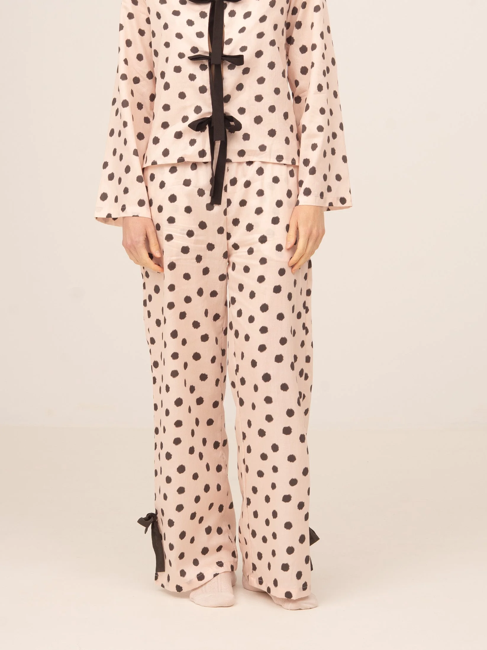 Noctis Polka Dot Pajama Pants | Carmen Say's - Borderfree