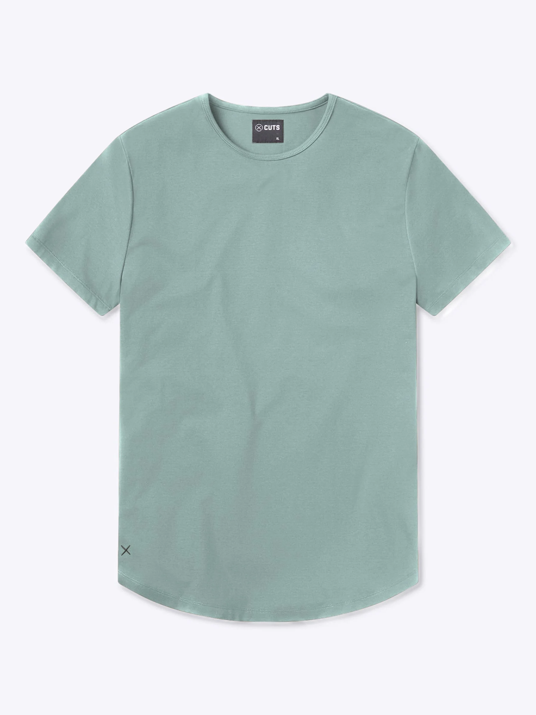 AO Curve-Hem Tee | Stormy Sea Signature-Fit PYCA Pro® | Cuts Clothing ...