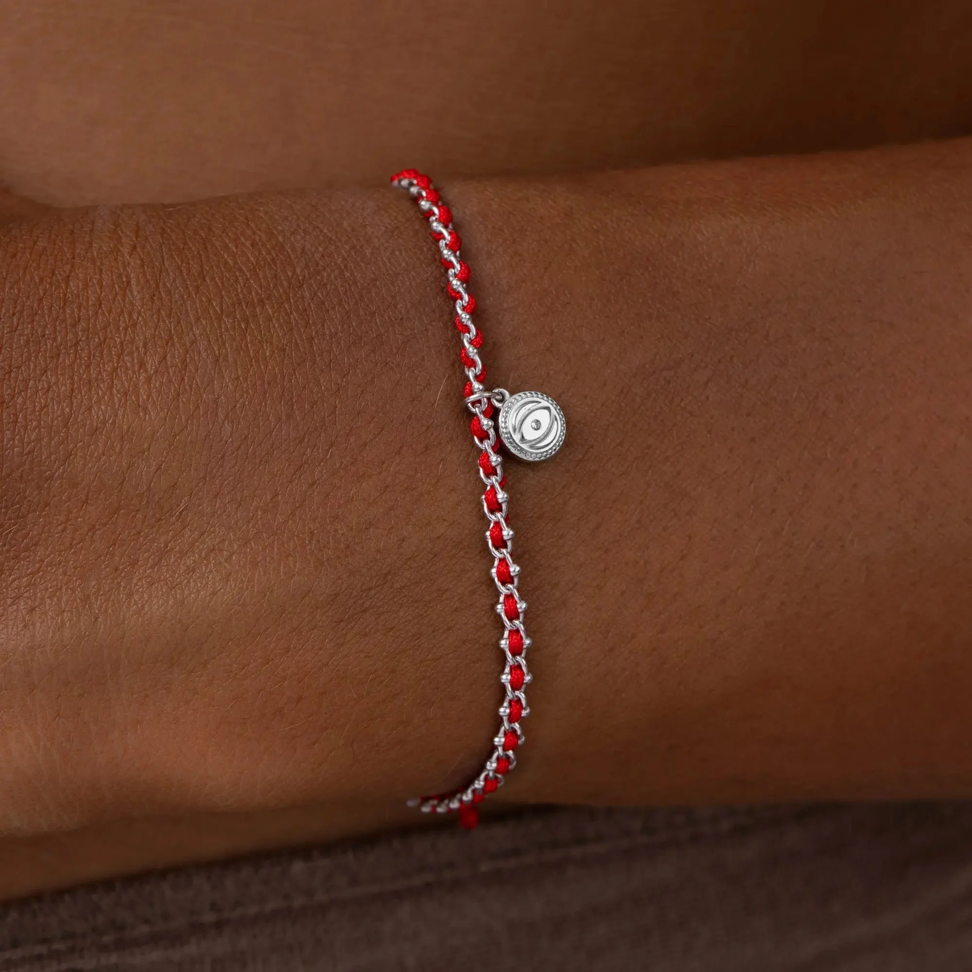 Sacred Vision Red String Evil Eye Bracelet | Karma and Luck - Borderfree