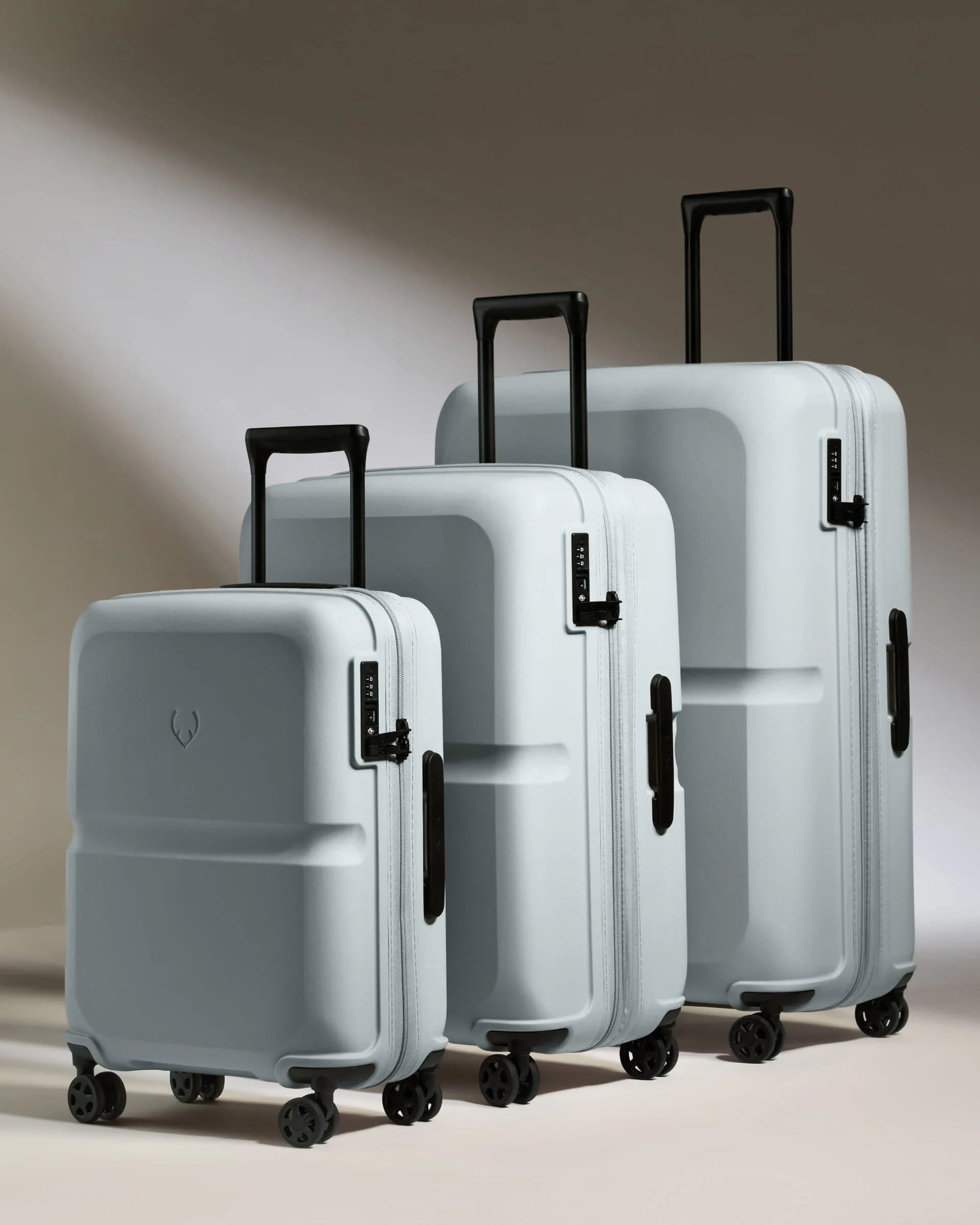 Suitcase Set in Salt Blue - Single Stripe | Antler - Borderfree
